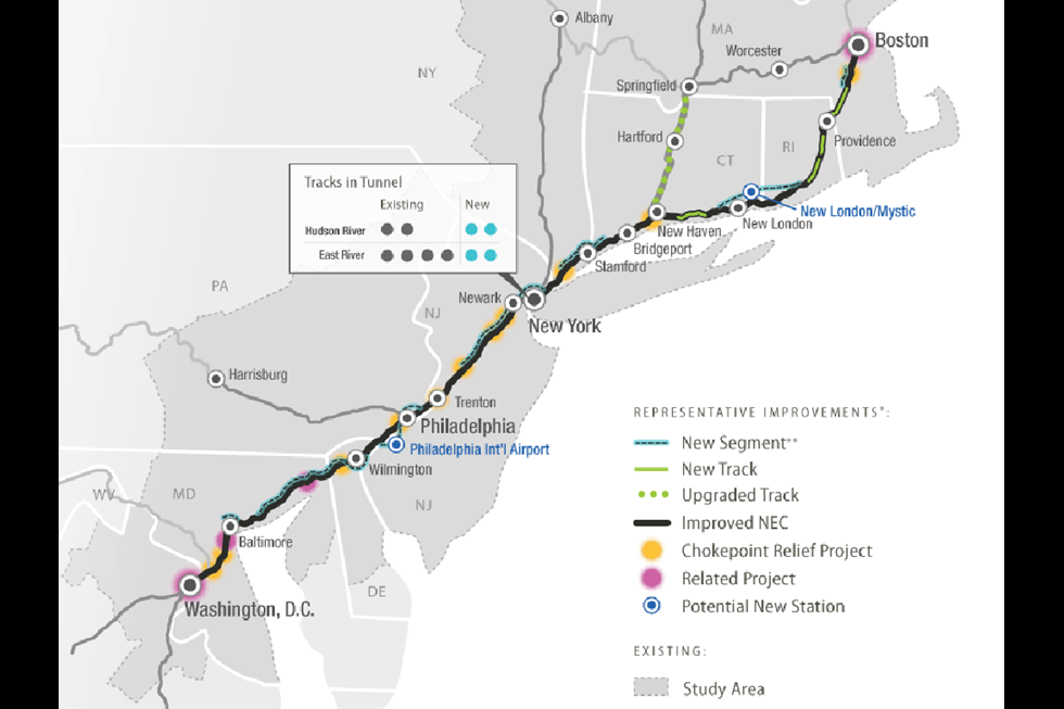 Environmental survey marks Northeast Corridor progress | News | Railway ...